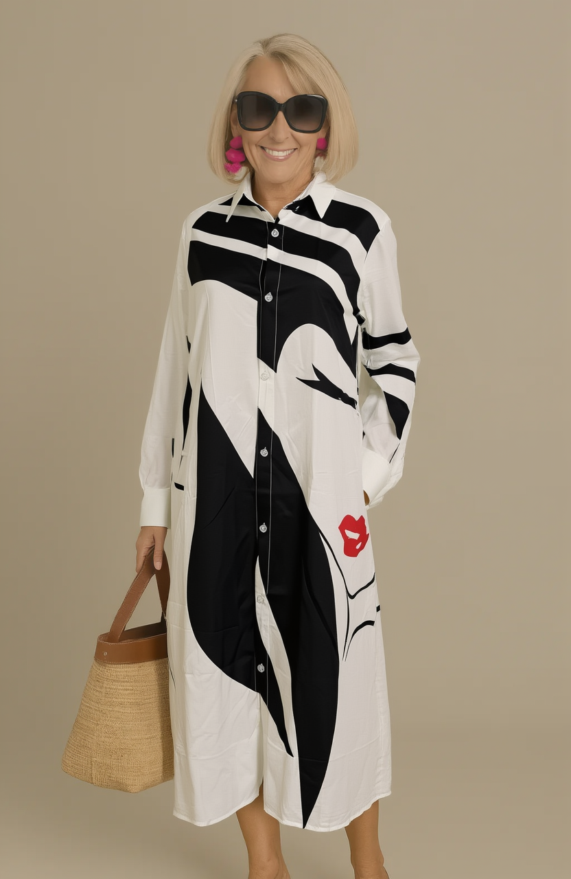 Vestido camisero "Yaneth" – Suvila Cartagena